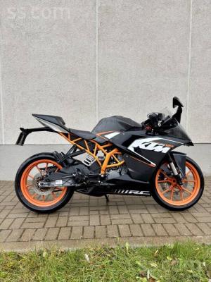 KTM RC 2016 Liepāja, ar dzinēja tilpumu 0.13 L un nobraukumu 0 tūkst. km par 2400 €, foto  vietnē AUTOMOTO.COM.LV