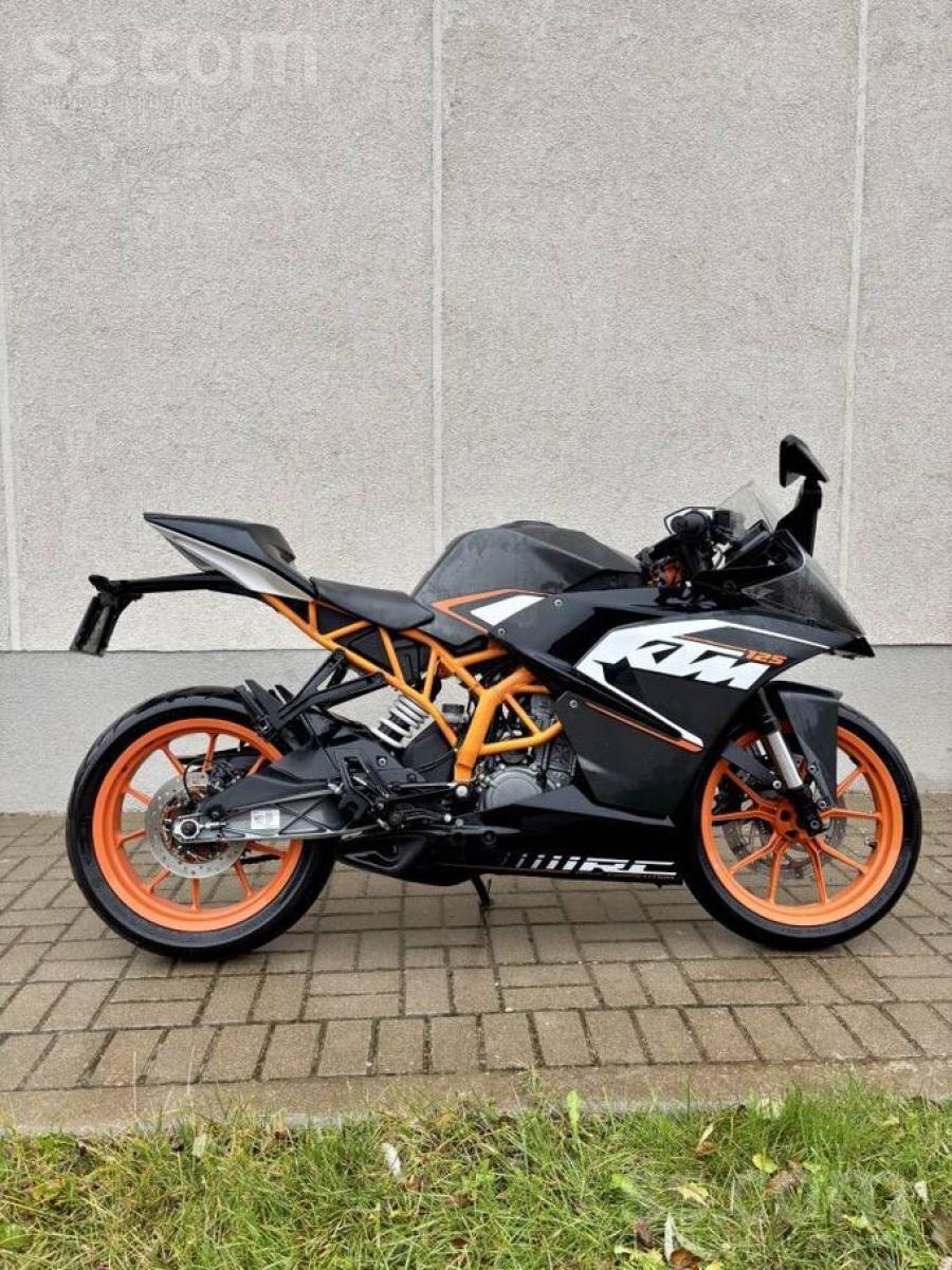KTM RC 2016 Liepāja, ar dzinēja tilpumu 0.13 L un nobraukumu 0 tūkst. km par 2400 €, foto 1 vietnē AUTOMOTO.COM.LV