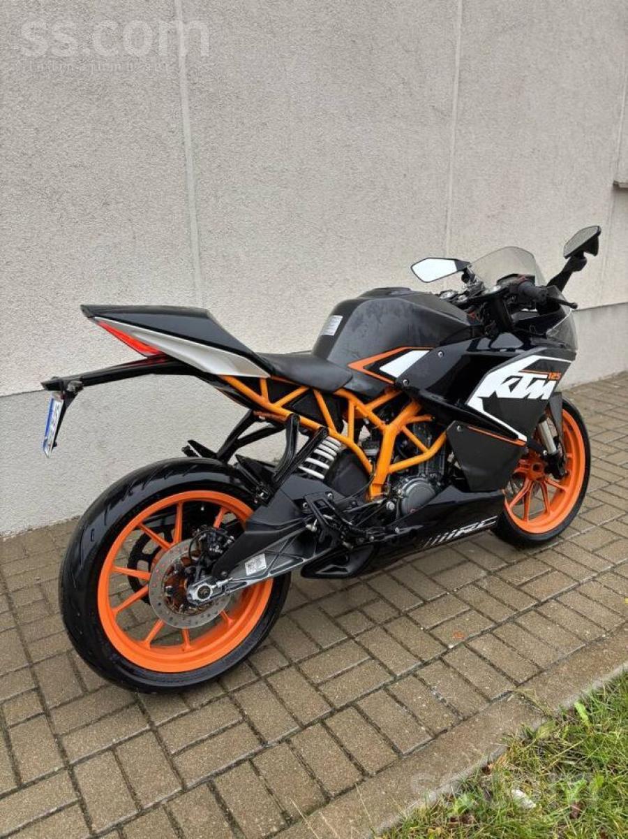 KTM RC 2016 Liepāja, ar dzinēja tilpumu 0.13 L un nobraukumu 0 tūkst. km par 2400 €, foto 4 vietnē AUTOMOTO.COM.LV