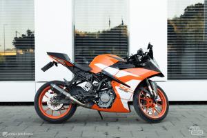 KTM RC 2017 in Vilnius, with an engine capacity of 0.13 L and mileage of 38 thousand km for 2500 €, photo  on AUTOMOTO.COM.LV