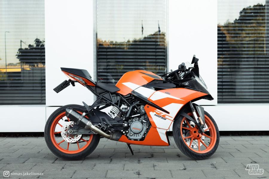 KTM RC 2017 Viļņa, ar dzinēja tilpumu 0.13 L un nobraukumu 38 tūkst. km par 2500 €, foto 1 vietnē AUTOMOTO.COM.LV