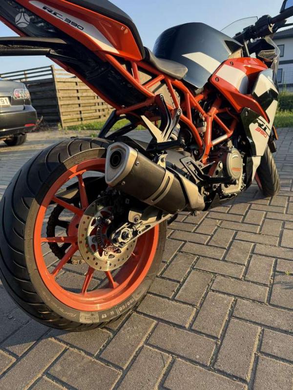 KTM RC 2017 Klaipėda, ar dzinēja tilpumu 0.39 L un nobraukumu 19 tūkst. km par 3000 €, foto 2 vietnē AUTOMOTO.COM.LV