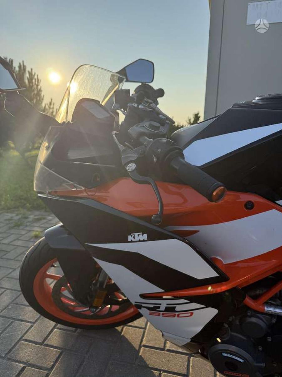 KTM RC 2017 Klaipėda, ar dzinēja tilpumu 0.39 L un nobraukumu 19 tūkst. km par 3000 €, foto 5 vietnē AUTOMOTO.COM.LV