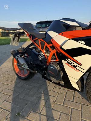 KTM RC 2017 Klaipėda, ar dzinēja tilpumu 0.39 L un nobraukumu 19 tūkst. km par 3000 €, foto 8 vietnē AUTOMOTO.COM.LV