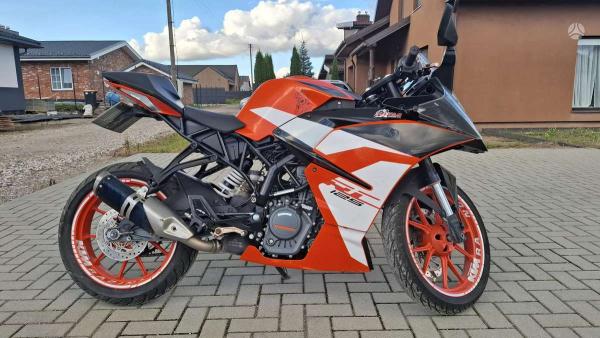 KTM RC 2017 in Klaipeda, with an engine capacity of 0.13 L and mileage of 30 thousand km for 2190 €, photo 3 on AUTOMOTO.COM.LV