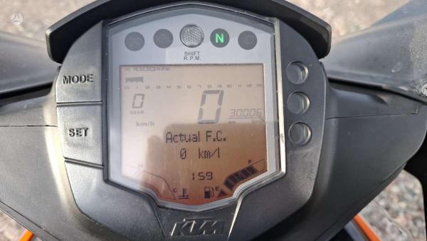 KTM RC 2017 in Klaipeda, with an engine capacity of 0.13 L and mileage of 30 thousand km for 2190 €, photo 7 on AUTOMOTO.COM.LV