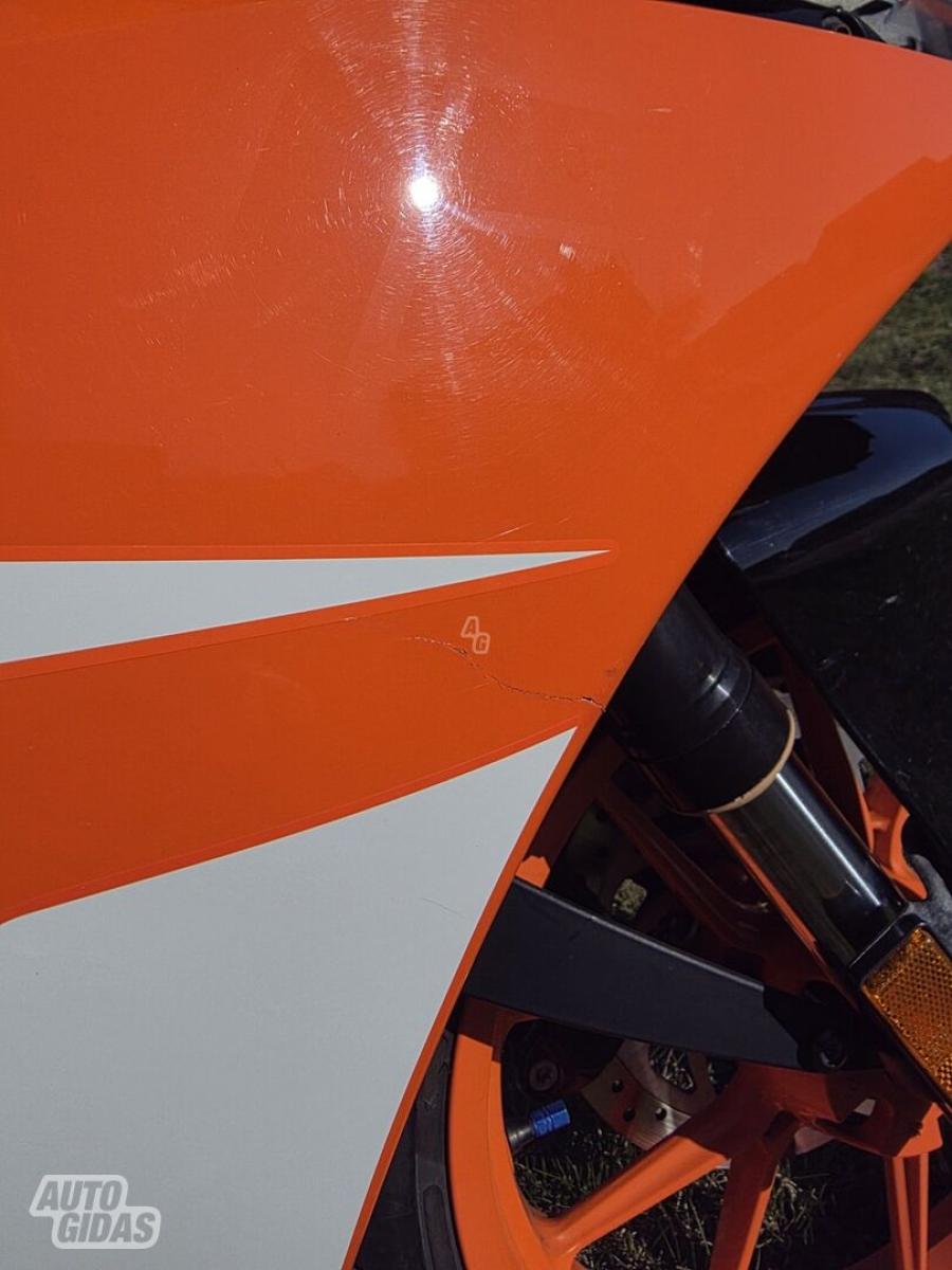 KTM RC 2018 in Ariogala, with an engine capacity of 0.13 L and mileage of 22 thousand km for 2500 €, photo 8 on AUTOMOTO.COM.LV