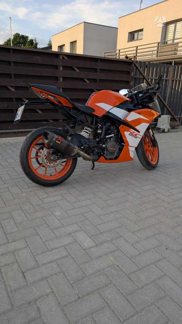 KTM RC 2018 in Klaipeda, with an engine capacity of 0.13 L and mileage of 25 thousand km for 1950 €, photo 2 on AUTOMOTO.COM.LV