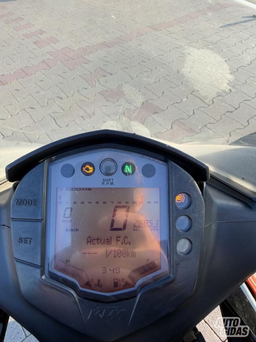 KTM RC 2018 in Mazeikiai, with an engine capacity of 0.13 L and mileage of 27 thousand km for 2350 €, photo 7 on AUTOMOTO.COM.LV