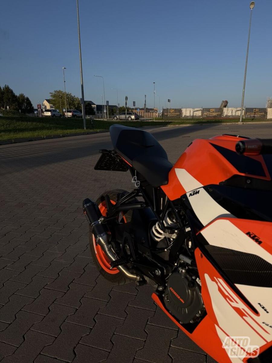 KTM RC 2018 in Mazeikiai, with an engine capacity of 0.13 L and mileage of 27 thousand km for 2350 €, photo 11 on AUTOMOTO.COM.LV