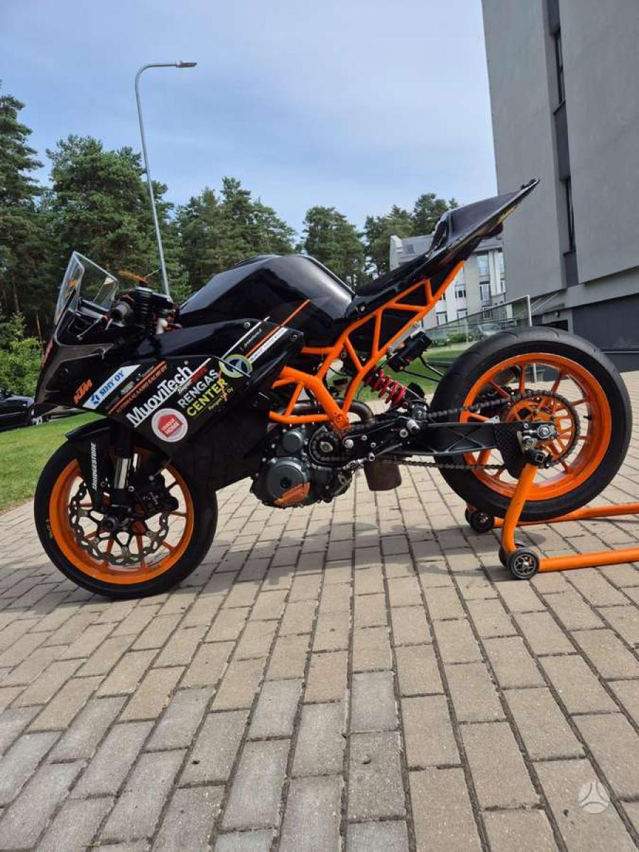 KTM RC 2018 in Riga, with an engine capacity of 0.39 L and mileage of 10 thousand km for 3300 €, photo 5 on AUTOMOTO.COM.LV