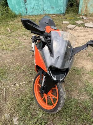 KTM RC 2019 in Klaipeda, with an engine capacity of 0.13 L and mileage of 15 thousand km for 1900 €, photo  on AUTOMOTO.COM.LV