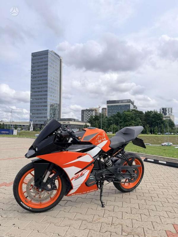 KTM RC 2019 in Vilnius, with an engine capacity of 0.13 L and mileage of 23 thousand km for 3000 €, photo 1 on AUTOMOTO.COM.LV