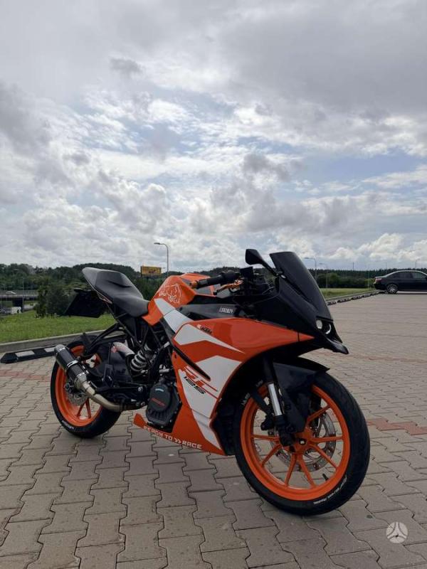 KTM RC 2019 in Vilnius, with an engine capacity of 0.13 L and mileage of 23 thousand km for 3000 €, photo 4 on AUTOMOTO.COM.LV