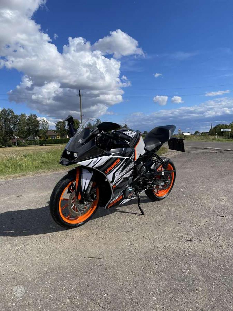KTM RC 2019 Vilkaviškis, ar dzinēja tilpumu 0.13 L un nobraukumu 3 tūkst. km par 3999 €, foto 4 vietnē AUTOMOTO.COM.LV
