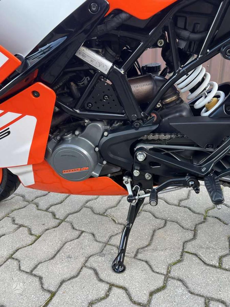 KTM RC 2020 in Prienai, with an engine capacity of 0.13 L and mileage of 14 thousand km for 1850 €, photo 17 on AUTOMOTO.COM.LV