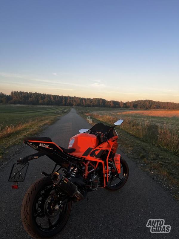 KTM RC 2023 in Silute, with an engine capacity of 0.13 L and mileage of 14 thousand km for 2999 €, photo 1 on AUTOMOTO.COM.LV