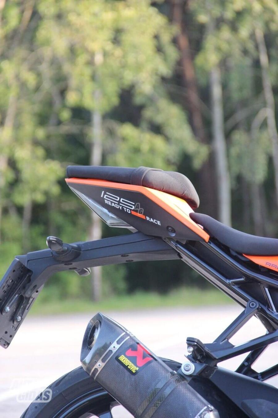 KTM RC 2023 in Silute, with an engine capacity of 0.13 L and mileage of 14 thousand km for 2999 €, photo 12 on AUTOMOTO.COM.LV