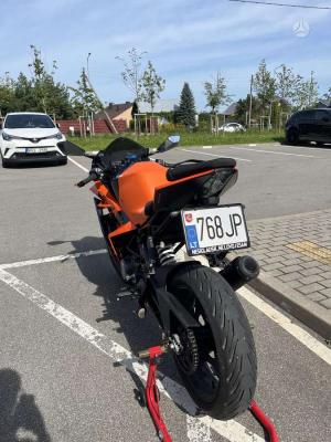 KTM RC 2024 Klaipėda, ar dzinēja tilpumu 0.13 L un nobraukumu 9 tūkst. km par 3700 €, foto 5 vietnē AUTOMOTO.COM.LV