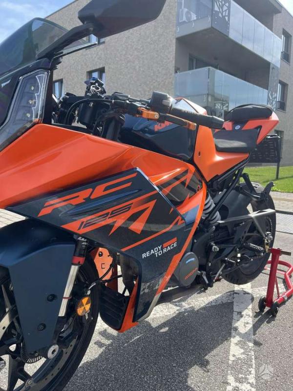KTM RC 2024 Klaipėda, ar dzinēja tilpumu 0.13 L un nobraukumu 9 tūkst. km par 3700 €, foto 9 vietnē AUTOMOTO.COM.LV