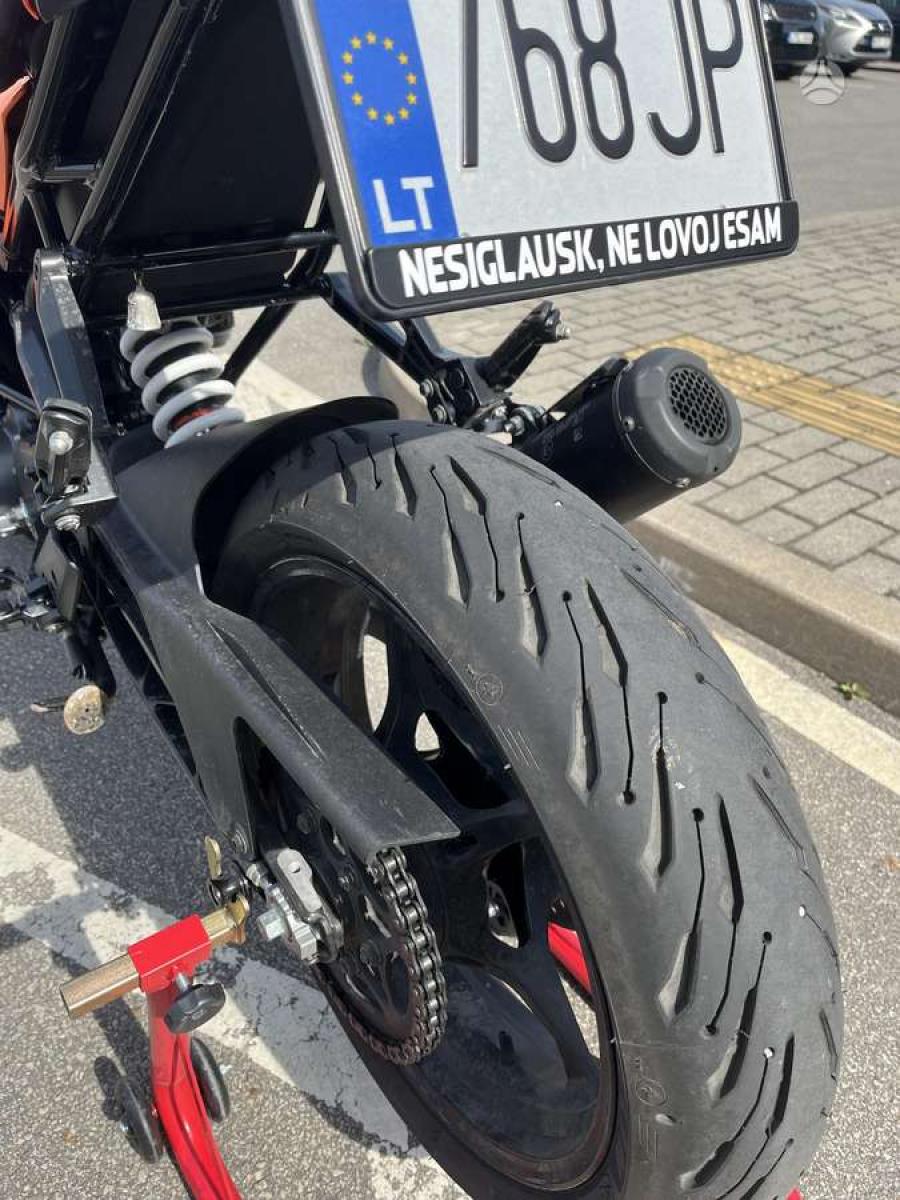 KTM RC 2024 Klaipėda, ar dzinēja tilpumu 0.13 L un nobraukumu 9 tūkst. km par 3700 €, foto 10 vietnē AUTOMOTO.COM.LV