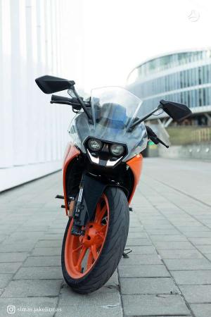 Orange KTM RC 2017 in Vilnius, with an engine capacity of 0.13 L and mileage of 38 thousand km for 2500 €, photo 6 on AUTOMOTO.COM.LV