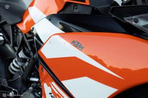 Orange KTM RC 2017 in Vilnius, with an engine capacity of 0.13 L and mileage of 38 thousand km for 2500 €, photo 7 on AUTOMOTO.COM.LV