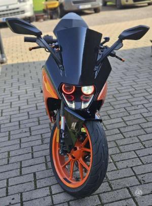 Orange KTM RC 2018 in Kaunas, with an engine capacity of 0.13 L and mileage of 22 thousand km for 2800 €, photo 5 on AUTOMOTO.COM.LV