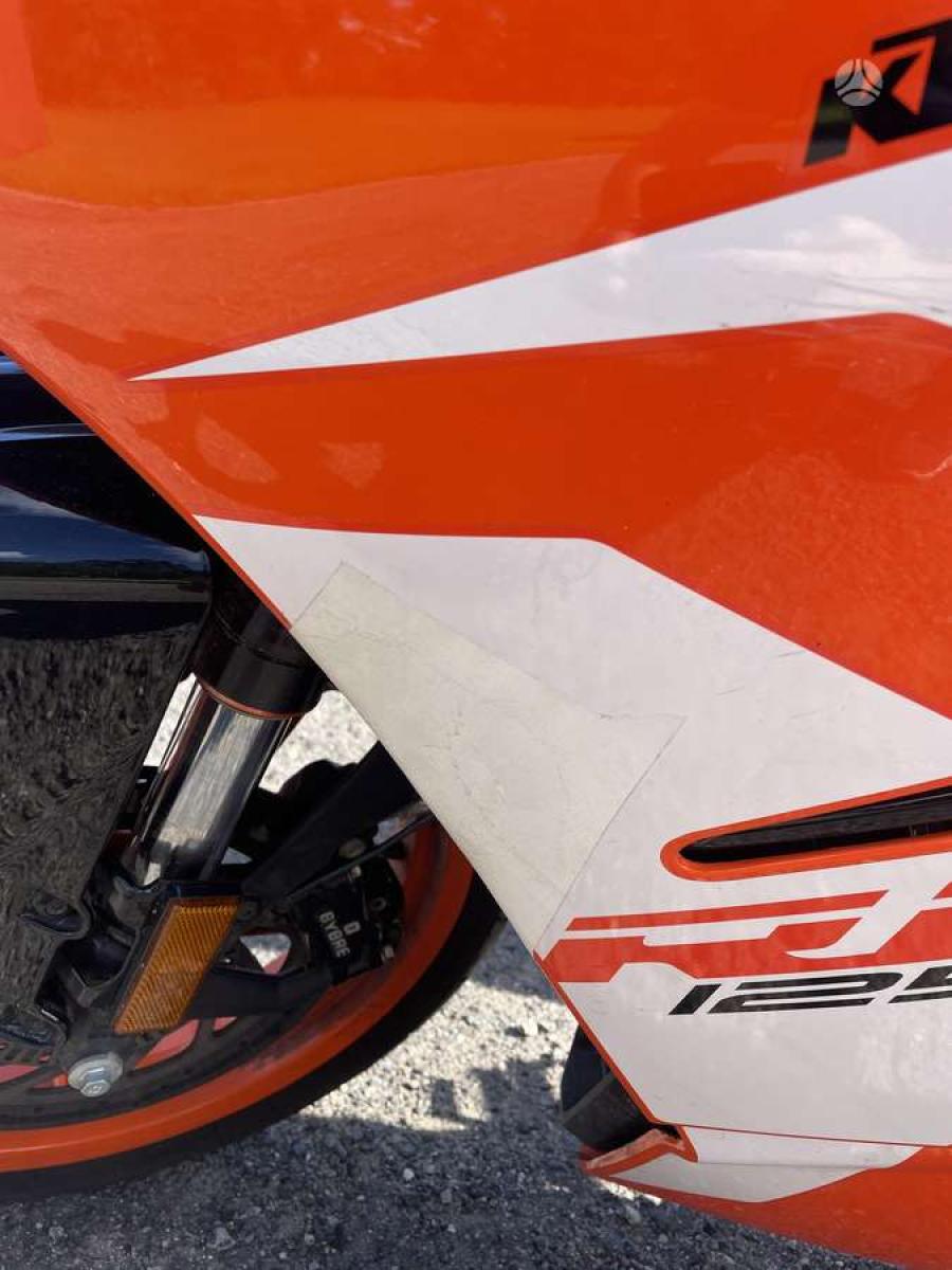 Oranžs KTM RC 2018 Kauņa, ar dzinēja tilpumu 0.13 L un nobraukumu 22 tūkst. km par 2000 €, foto 9 vietnē AUTOMOTO.COM.LV