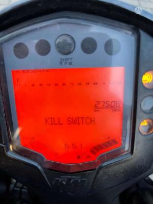 Orange KTM RC 2018 in Mazeikiai, with an engine capacity of 0.13 L and mileage of 28 thousand km for 2050 €, photo 6 on AUTOMOTO.COM.LV