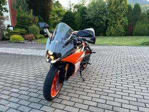 Orange KTM RC 2018 in Mazeikiai, with an engine capacity of 0.13 L and mileage of 28 thousand km for 2050 €, photo 12 on AUTOMOTO.COM.LV