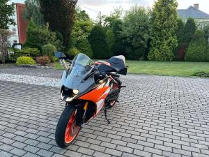 Orange KTM RC 2018 in Mazeikiai, with an engine capacity of 0.13 L and mileage of 28 thousand km for 2050 €, photo 13 on AUTOMOTO.COM.LV