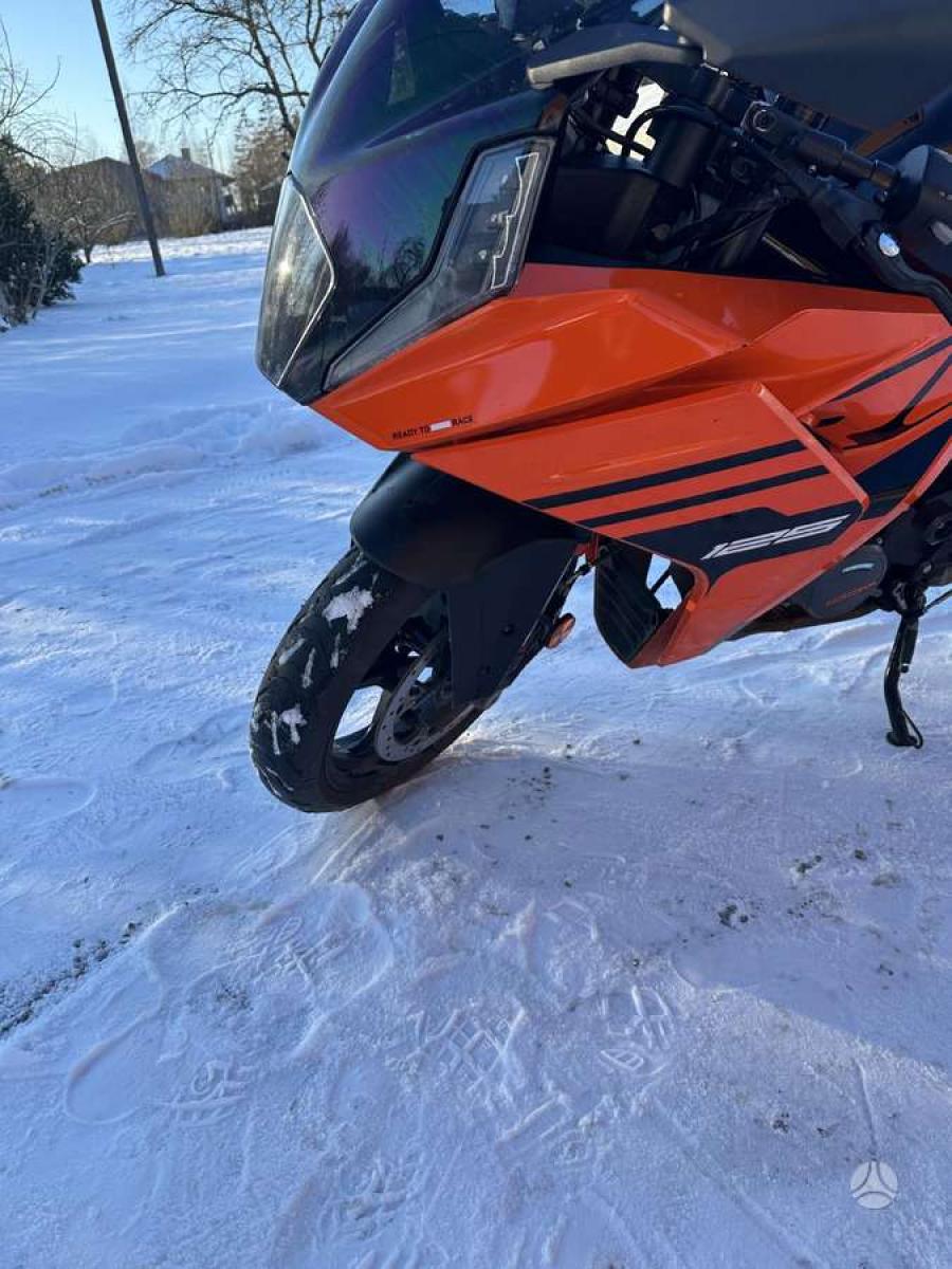 Orange KTM RC 2024 in Radviliskis, with an engine capacity of 0.13 L and mileage of 6 thousand km for 3500 €, photo 12 on AUTOMOTO.COM.LV