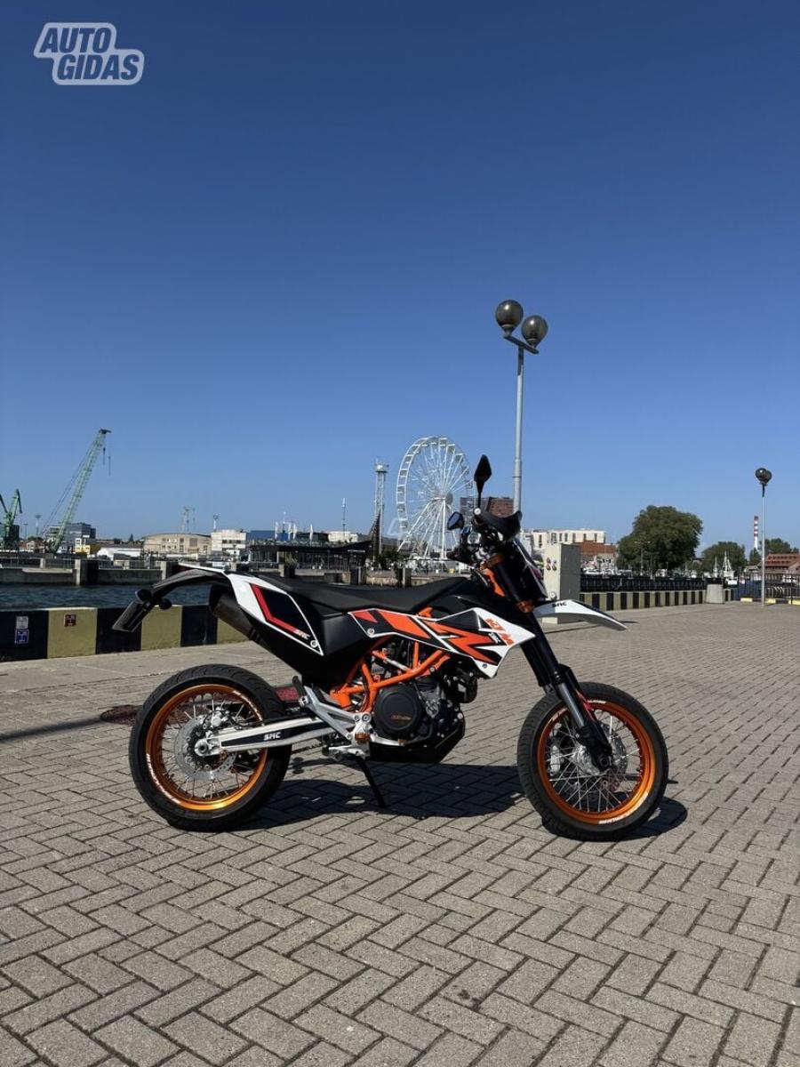 KTM SMC 2014 Klaipėda, ar dzinēja tilpumu 0.69 L un nobraukumu 15 tūkst. km par 5999 €, foto 2 vietnē AUTOMOTO.COM.LV