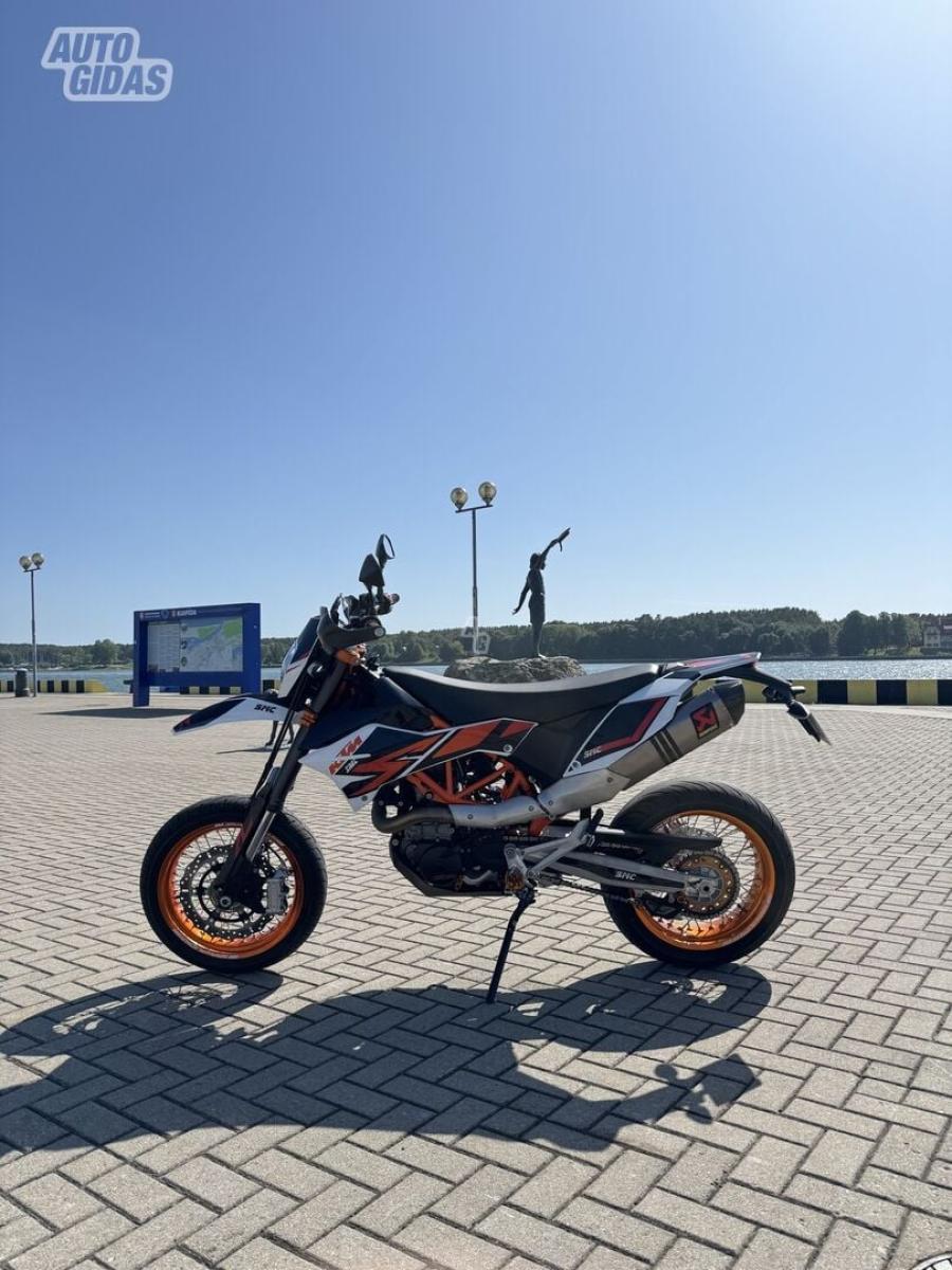 KTM SMC 2014 Klaipėda, ar dzinēja tilpumu 0.69 L un nobraukumu 15 tūkst. km par 5999 €, foto 4 vietnē AUTOMOTO.COM.LV