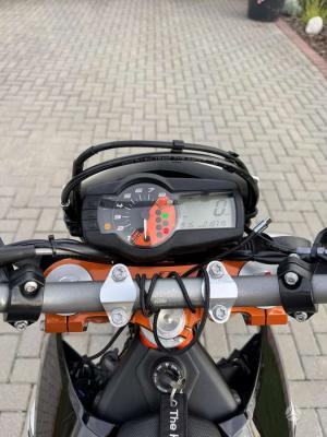 Orange KTM SMC 2014 in Klaipeda, with an engine capacity of 0.69 L and mileage of 19 thousand km for 5999 €, photo 12 on AUTOMOTO.COM.LV