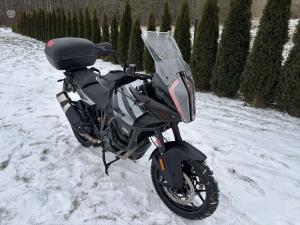 Black KTM Super Adventure 2020 in Elektrenai, with an engine capacity of 1.30 L and mileage of 105 thousand km for 7000 €, photo 20 on AUTOMOTO.COM.LV
