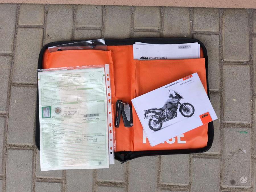 KTM Super Adventure 2019 in Kaunas, with an engine capacity of 1.30 L and mileage of 58 thousand km for 7500 €, photo 11 on AUTOMOTO.COM.LV