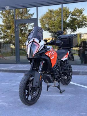 Orange KTM Super Adventure 2017 in Klaipeda, with an engine capacity of 1.30 L and mileage of 50 thousand km for 8599 €, photo 3 on AUTOMOTO.COM.LV