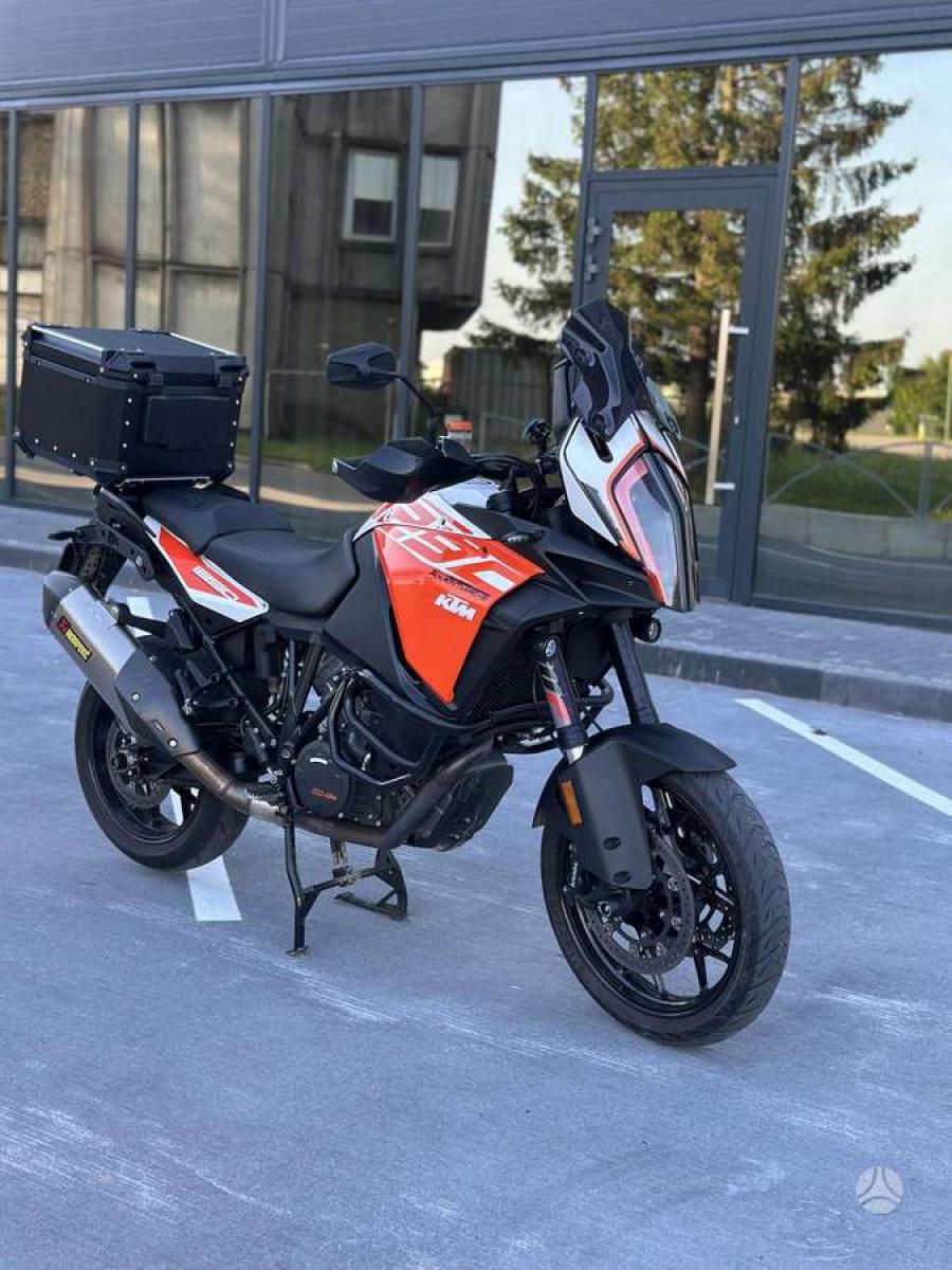 Orange KTM Super Adventure 2017 in Klaipeda, with an engine capacity of 1.30 L and mileage of 50 thousand km for 8599 €, photo 11 on AUTOMOTO.COM.LV