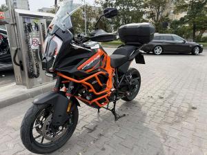 Orange KTM Super Adventure 2021 in Vilnius, with an engine capacity of 1.30 L and mileage of 7 thousand km for 12000 €, photo 4 on AUTOMOTO.COM.LV