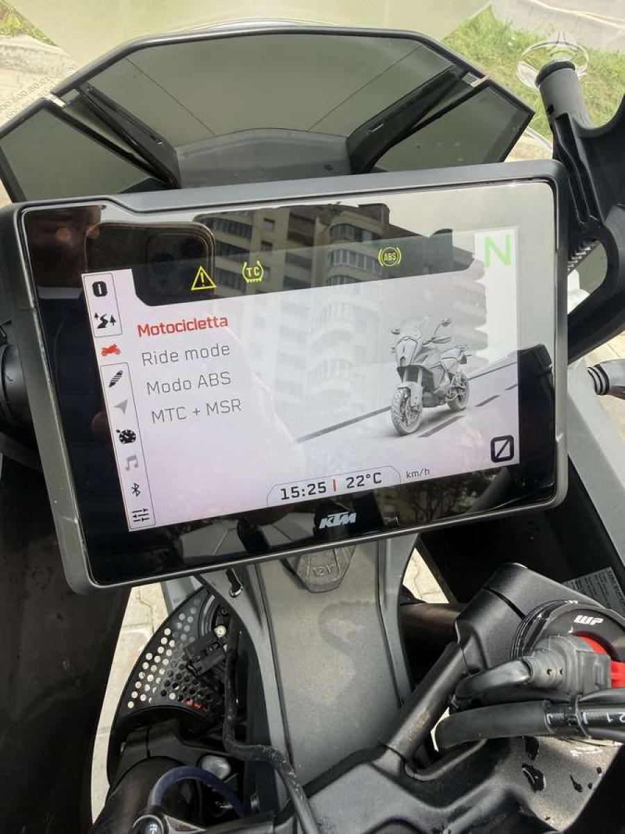 Orange KTM Super Adventure 2021 in Vilnius, with an engine capacity of 1.30 L and mileage of 7 thousand km for 12000 €, photo 14 on AUTOMOTO.COM.LV
