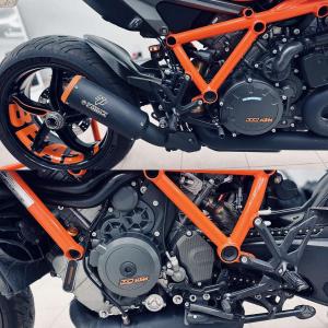 Oranžs KTM Super Duke 2021 Panevēža, ar dzinēja tilpumu 1.29 L un nobraukumu 29 tūkst. km par 11000 €, foto 9 vietnē AUTOMOTO.COM.LV