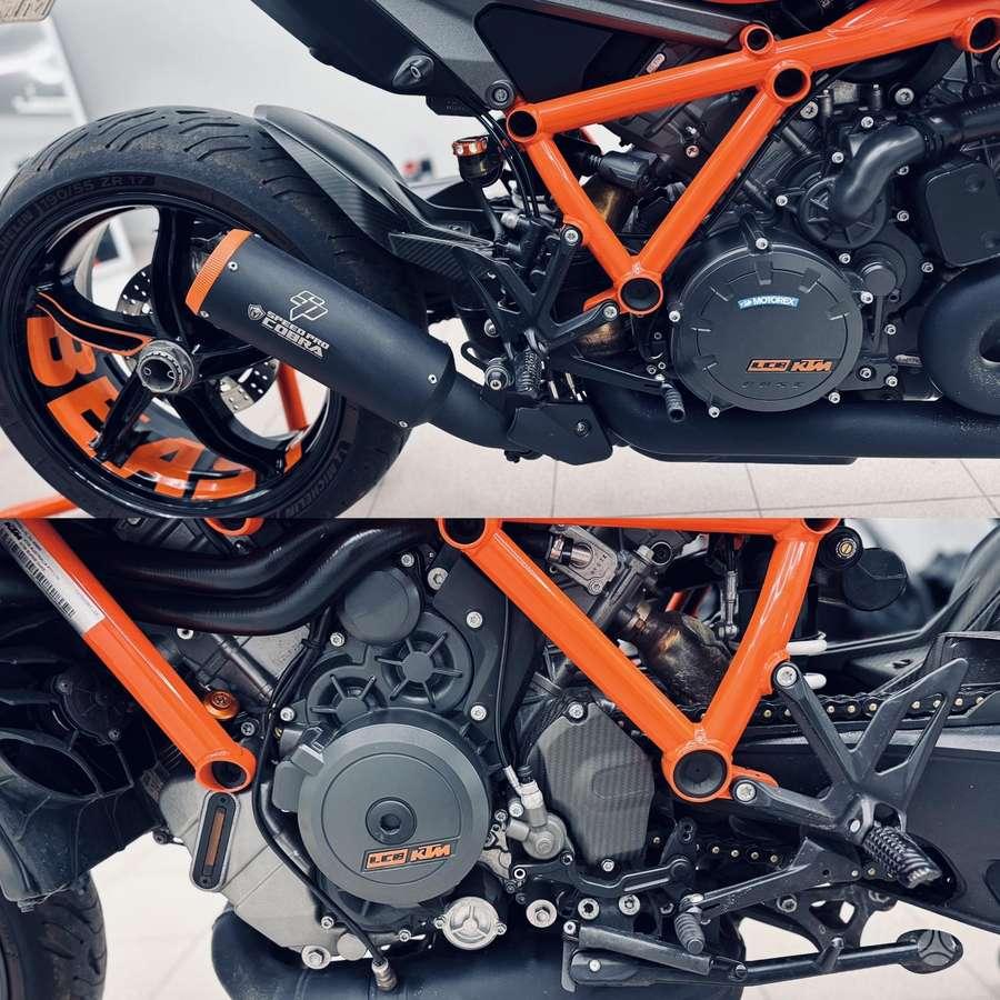 Oranžs KTM Super Duke 2021 Panevēža, ar dzinēja tilpumu 1.29 L un nobraukumu 29 tūkst. km par 11000 €, foto 9 vietnē AUTOMOTO.COM.LV