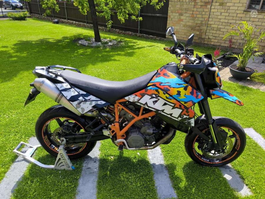 KTM Supermoto 2007 in Siauliai, with an engine capacity of 0.00 L and mileage of 81 thousand km for 2750 €, photo 7 on AUTOMOTO.COM.LV