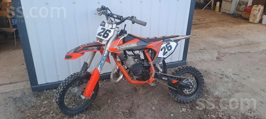 KTM SX 50 2016 Aizkraukle, ar dzinēja tilpumu 50.00 L un nobraukumu 0 tūkst. km par 1200 €, foto 1 vietnē AUTOMOTO.COM.LV