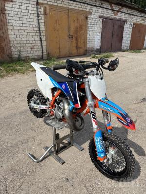 KTM SX 50 2019 Tukums, ar dzinēja tilpumu 50.00 L un nobraukumu 0 tūkst. km par 1350 €, foto  vietnē AUTOMOTO.COM.LV