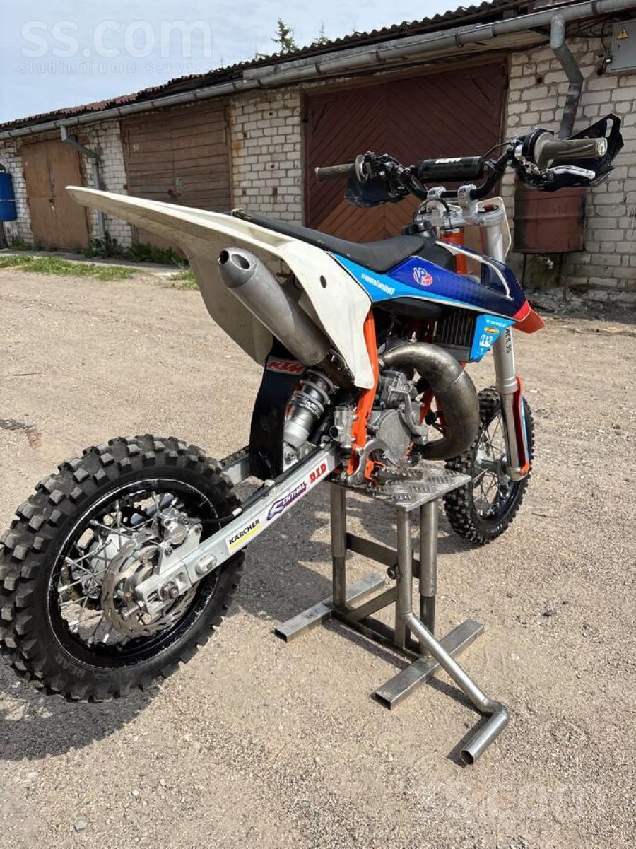 KTM SX 50 2019 Tukums, ar dzinēja tilpumu 50.00 L un nobraukumu 0 tūkst. km par 1350 €, foto 5 vietnē AUTOMOTO.COM.LV