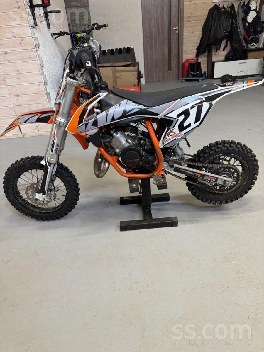 KTM SX 50 2021 Rīga, ar dzinēja tilpumu 49.00 L un nobraukumu 0 tūkst. km par 1090 €, foto 5 vietnē AUTOMOTO.COM.LV