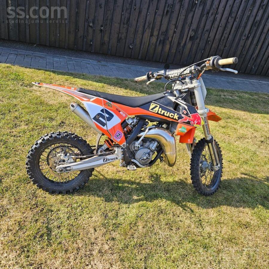 KTM SX 65 2018 in Riga, with an engine capacity of 64.90 L and mileage of 0 thousand km for 1500 €, photo 1 on AUTOMOTO.COM.LV